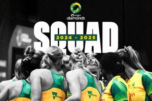 2024-25 Australian Diamonds Squad - The Netball Show with Flyhawk