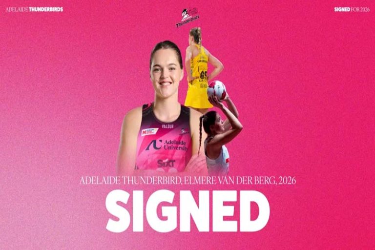Elmeré van der Berg joins Thunderbirds - The Netball Show with Flyhawk